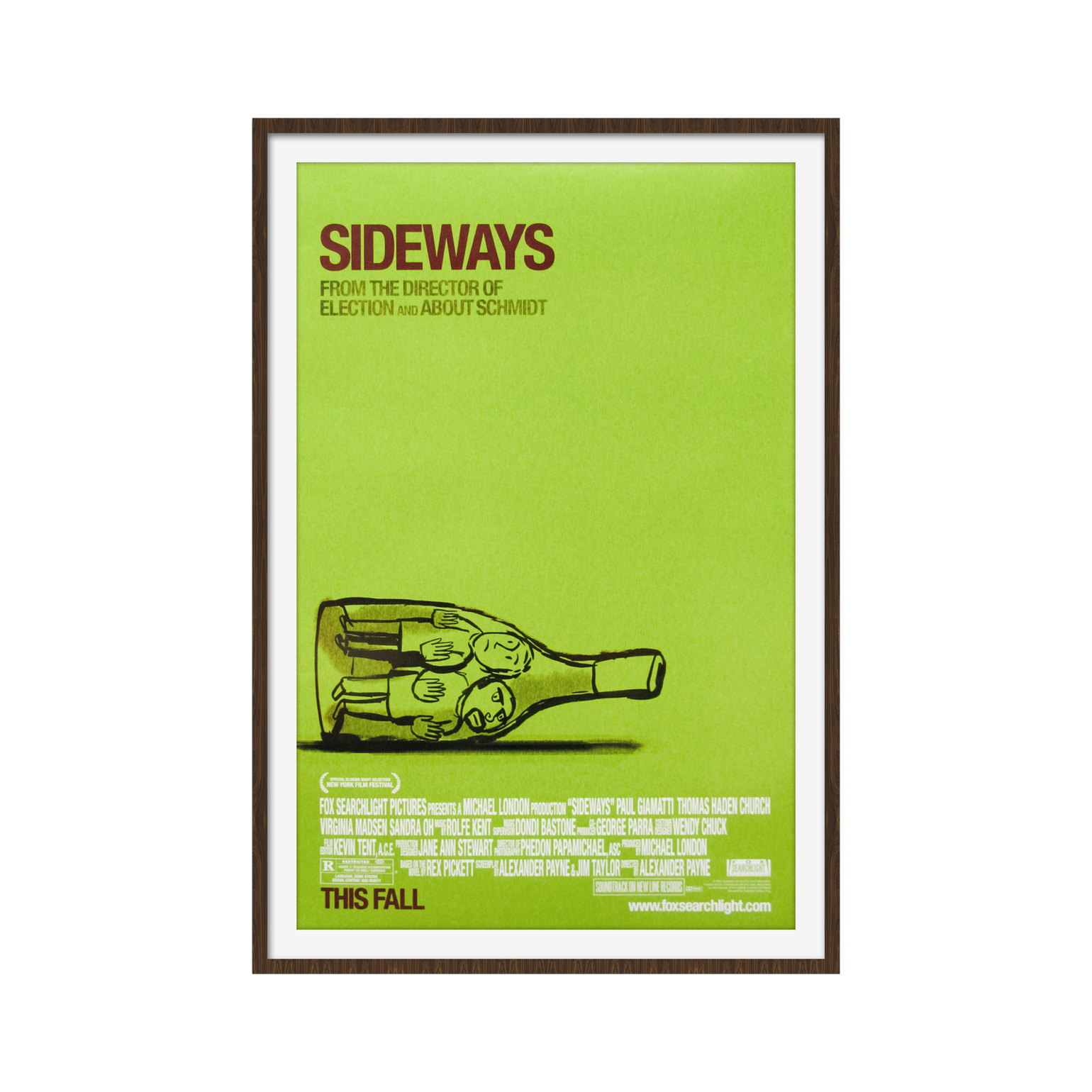 Sideways Movie Poster – Searchlight Shop